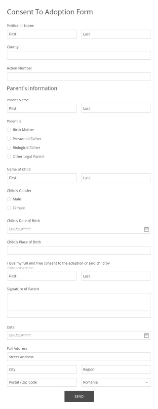 Consent Form Templates | 247FormsBuilder