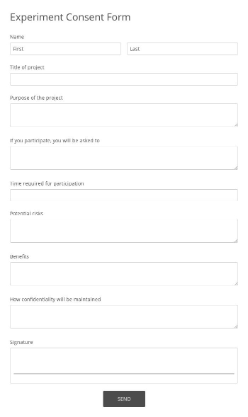 Consent Form Templates | 247FormsBuilder