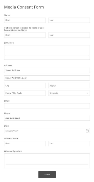 Consent Form Templates | 247FormsBuilder