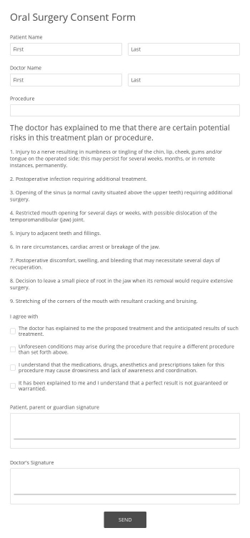 Consent Form Templates | 247FormsBuilder