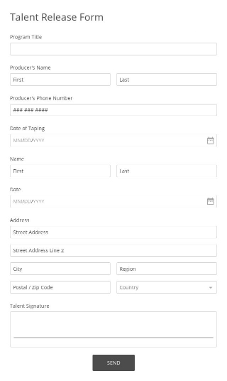 Consent Form Templates | 247FormsBuilder